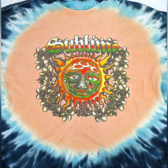 Sublime | Shirts | Sublime Tiedye Tee Xl | Poshmark